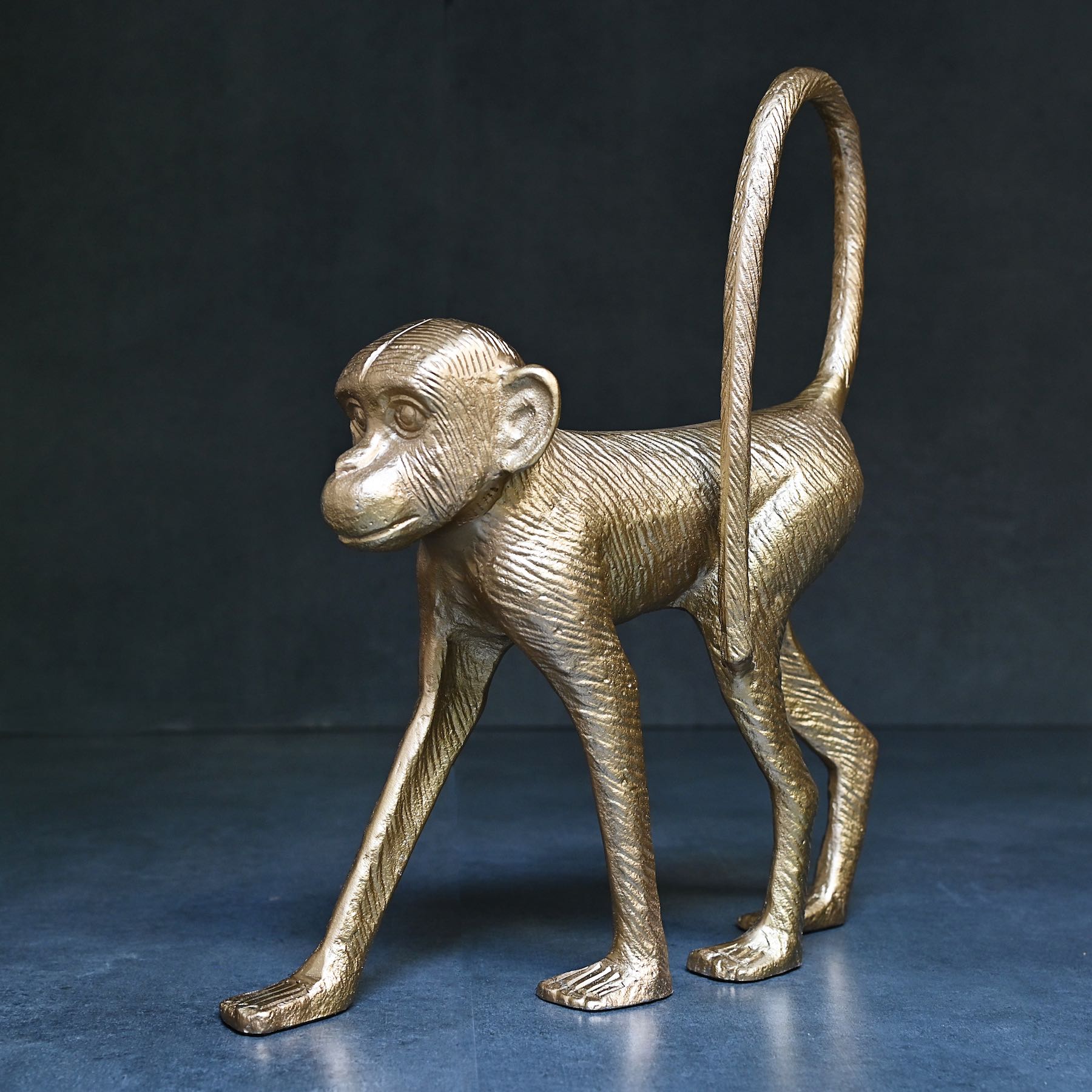 Unique Golden Monkey Showpiece for Your Living Room – Mora Taara